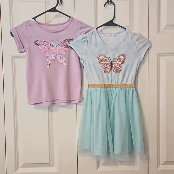 Other | Butterfly Dress And Top | Poshmark
